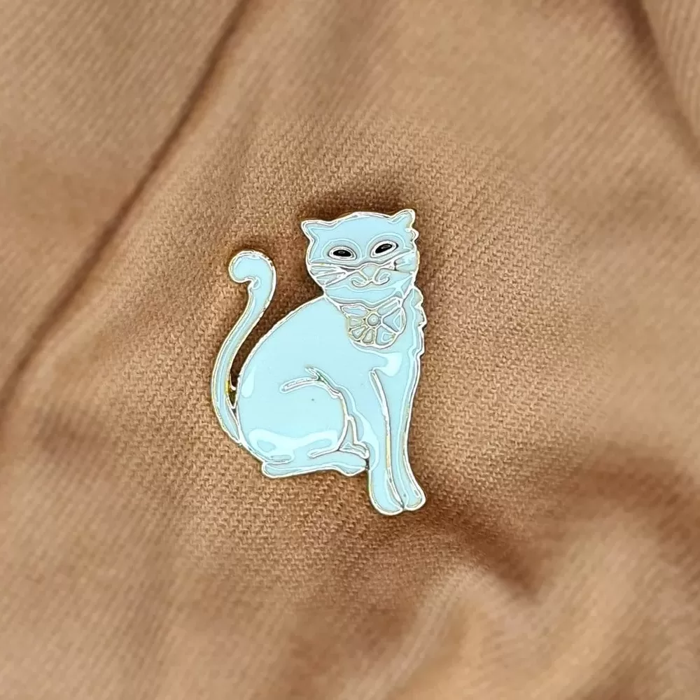 Bela Mačka - Glam Brooch